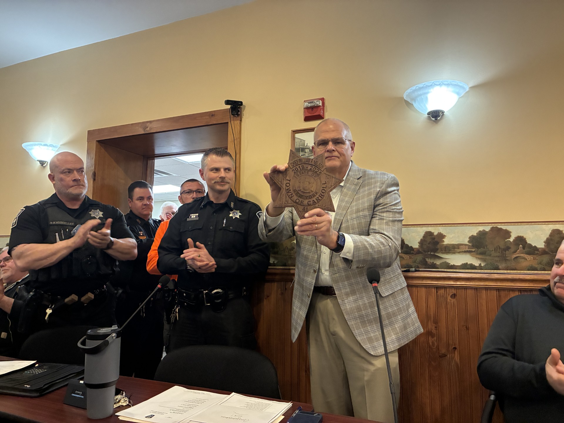 Service Honored: Outgoing Police Chief Presented With Award | News ...